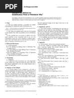 Congealing Point of Petroleum Waxes, Including Petrolatum: Standard ...