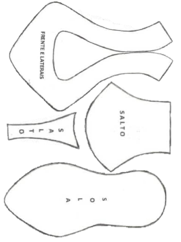 Patron Zapatillas Aladin | PDF