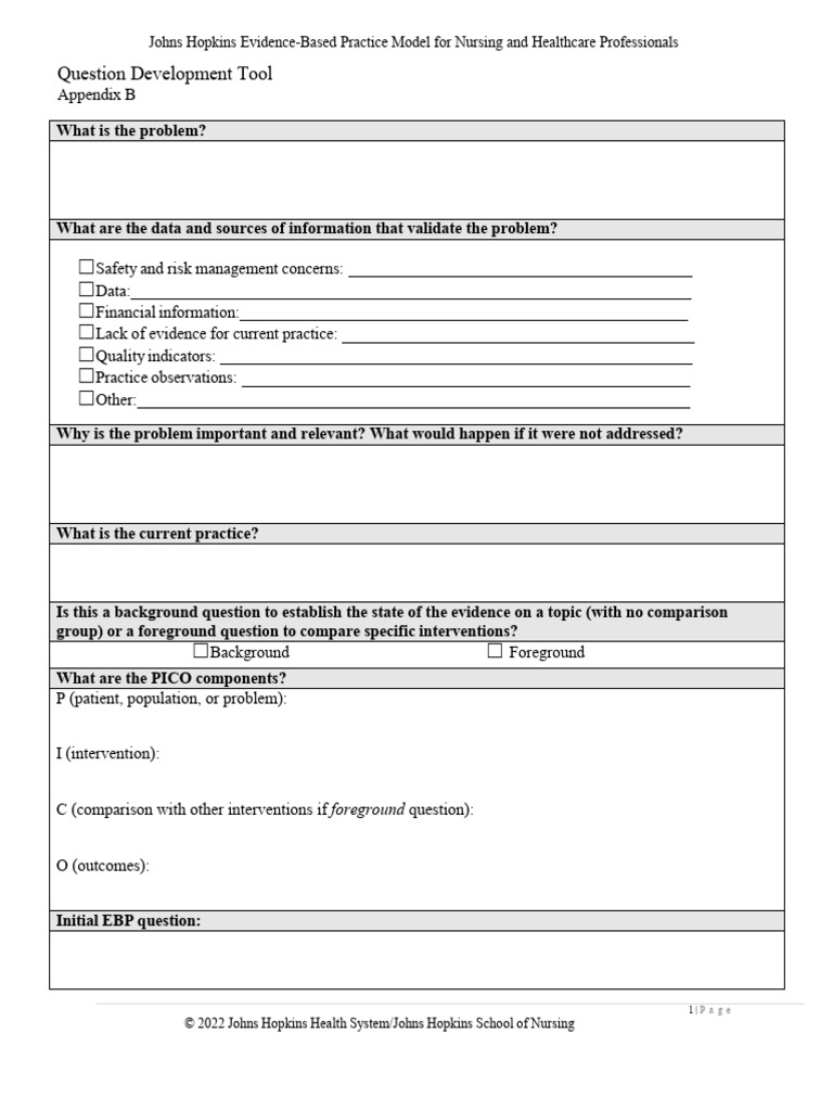 Appendix B 2022 Final | PDF | Evidence Based Medicine | Health Care