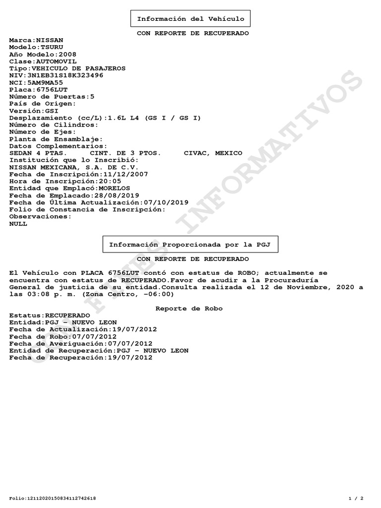 Ocra | PDF | Vehículo de motor | Sedanes
