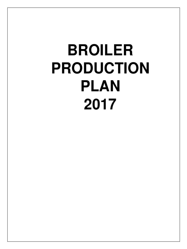 Broiler Business Plan PDF | PDF | Retained Earnings | Dividend