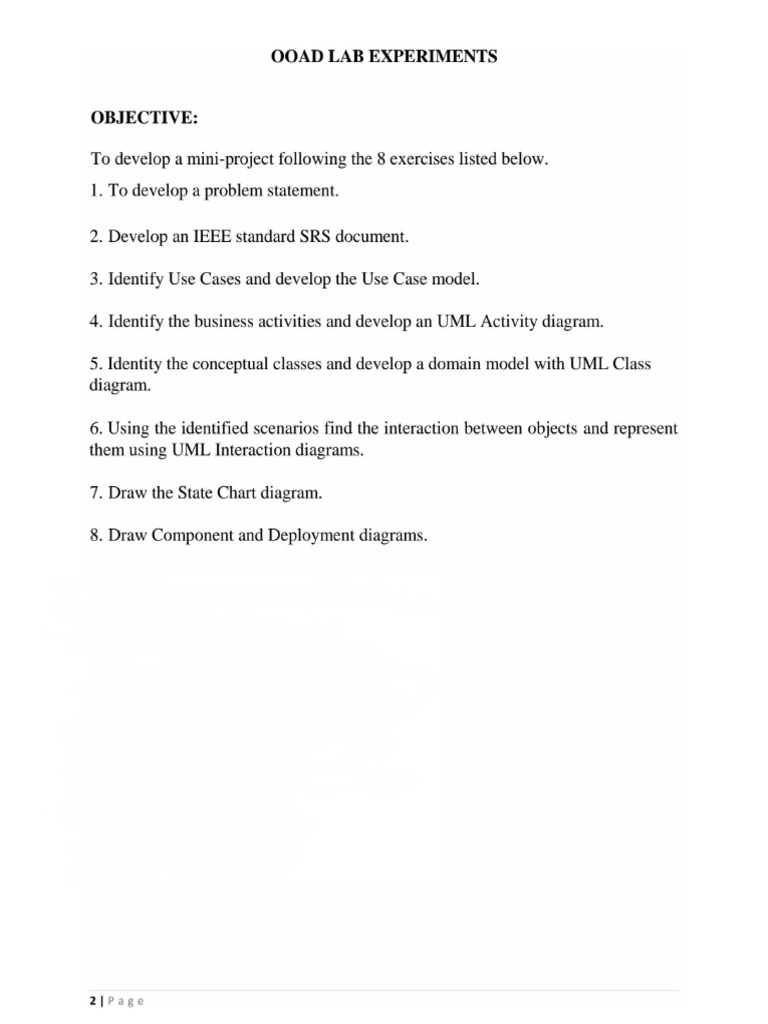 Ooad Lab File Sample | PDF