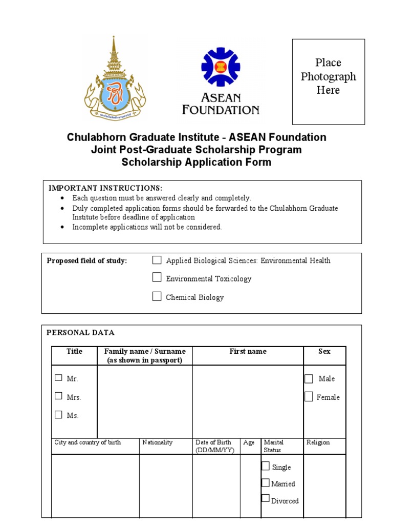 2011 Application Form CGI-AF | Download Free PDF | Test Of English As A ...