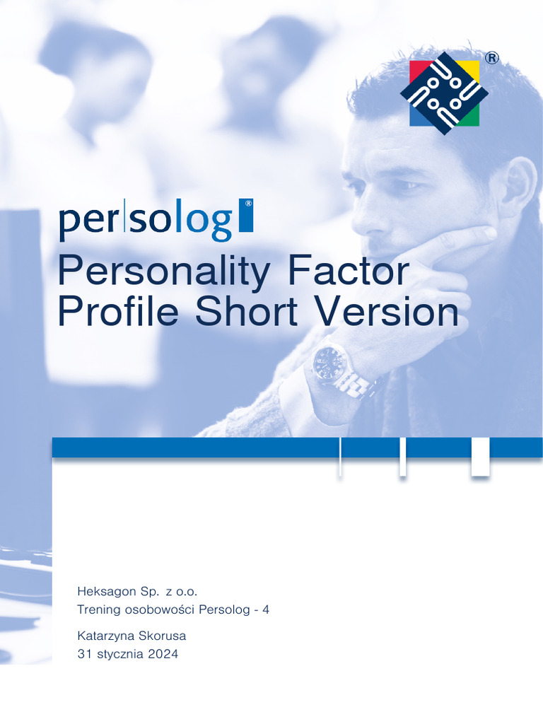 Personality Factor Profile Short Version | PDF
