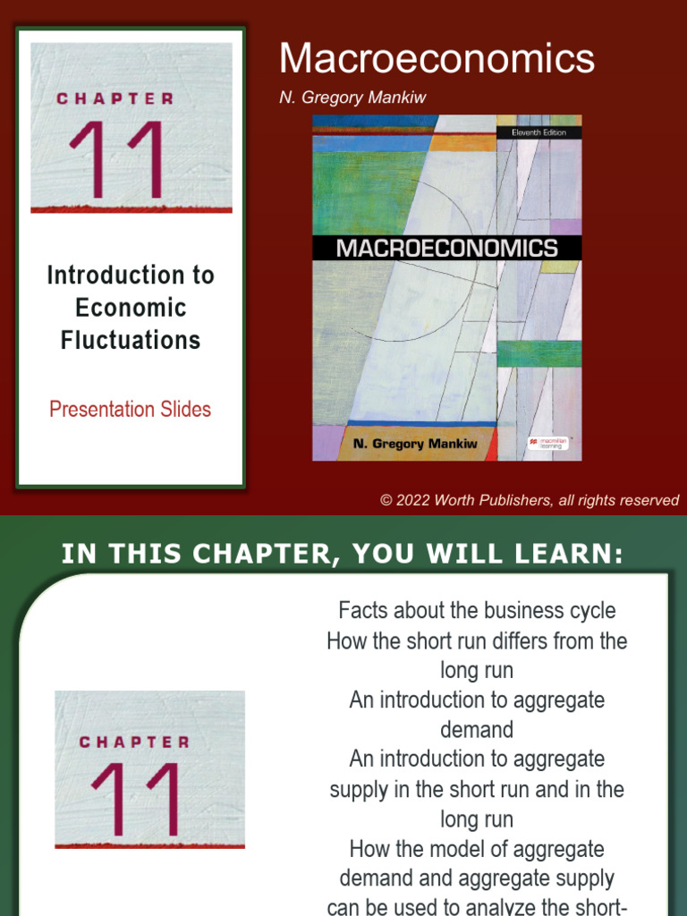 Mankiw11e Lecture Slides Ch11 | PDF | Macroeconomics | Supply (Economics)