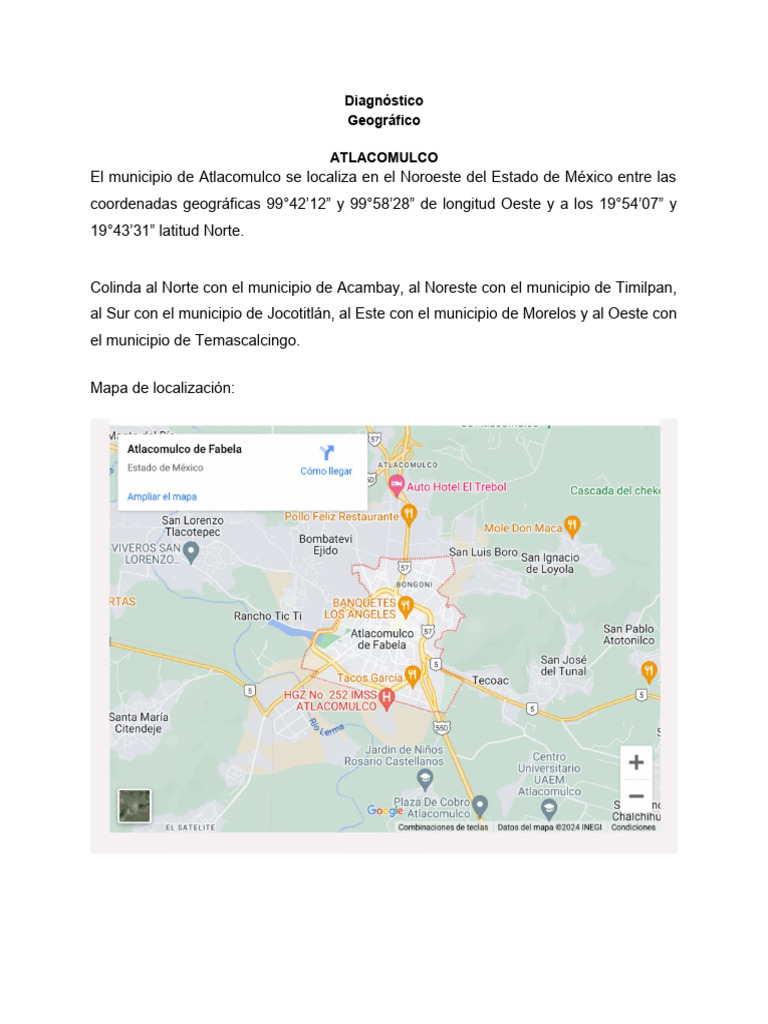 Historia y Desafíos de Atlacomulco | PDF