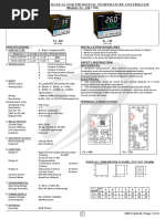 PID500 Temperature Controller Manual | PDF | Electrical Wiring | Fuse (Electrical)