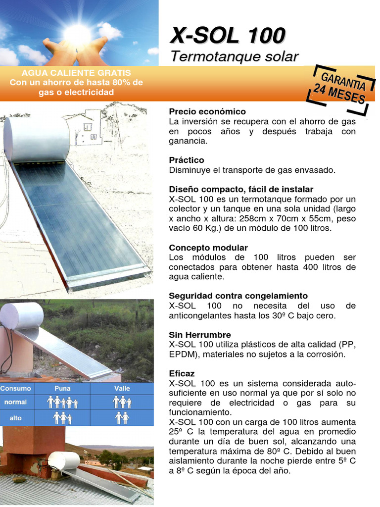 X Sol100 | PDF | Materiales