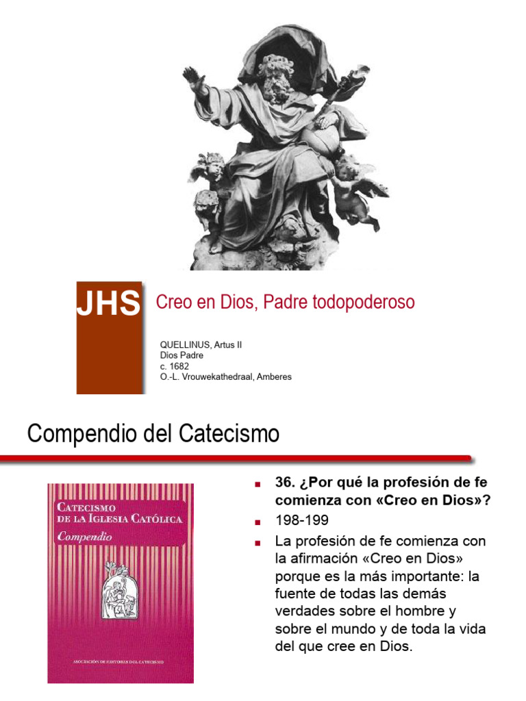 Credo Dios Todopoderoso Pdf Dios El Padre Dios