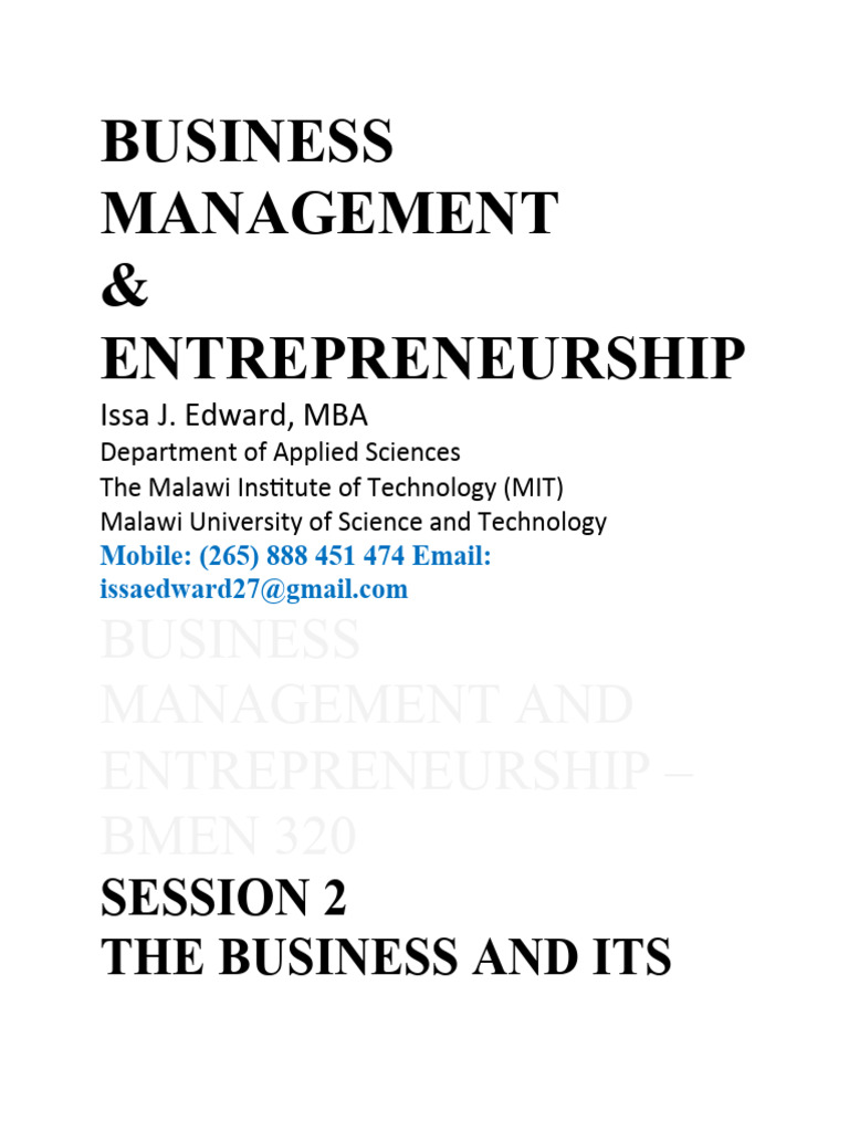 Business Management | PDF | Franchising | S Corporation
