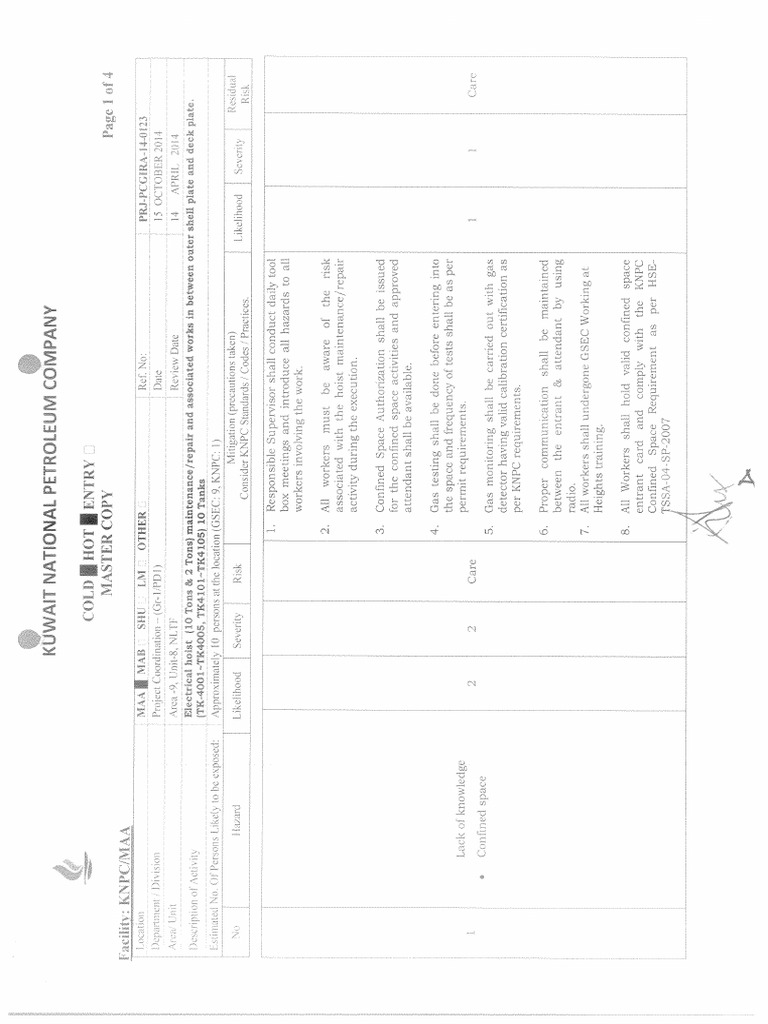 14-123 Electrical Hoist (2 Ton & 10 Ton) Maintenance | PDF