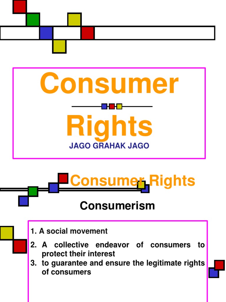 Consumer Rights: Jago Grahak Jago | PDF | Consumer Protection | Social ...