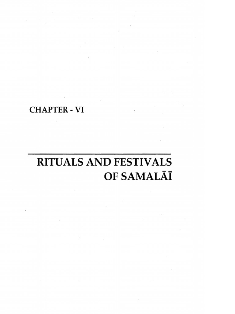Samlei Cult Festivals & Culture - Western Odisha | PDF