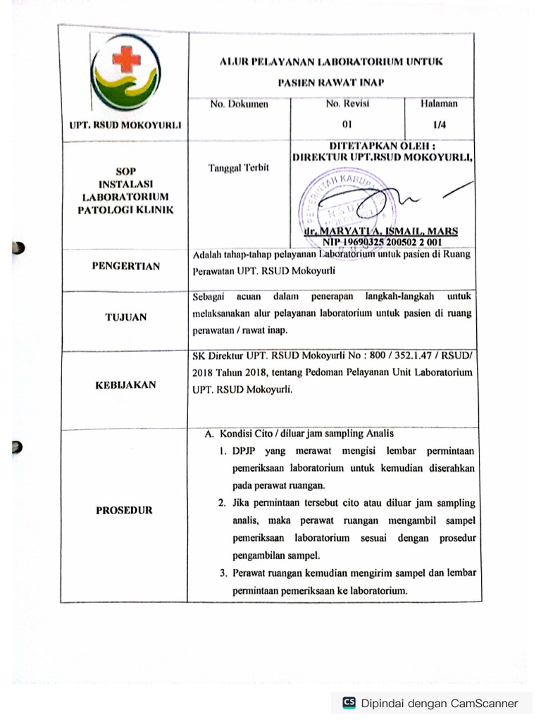 Sampling RWT Inap | PDF