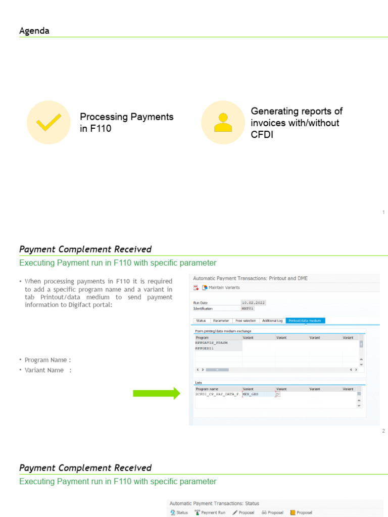 User Manual Payment complement received1 | PDF | Software | Computing