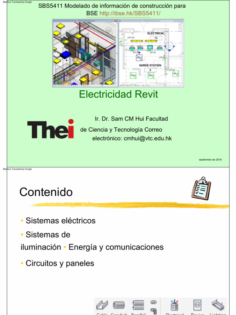 Manual Revit Electrico Español | PDF | Autodesk Revit | Ingenieria ...