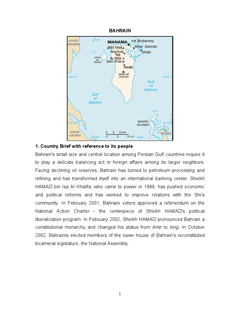 Bahrain (Guide) | PDF | Bahrain | Labour