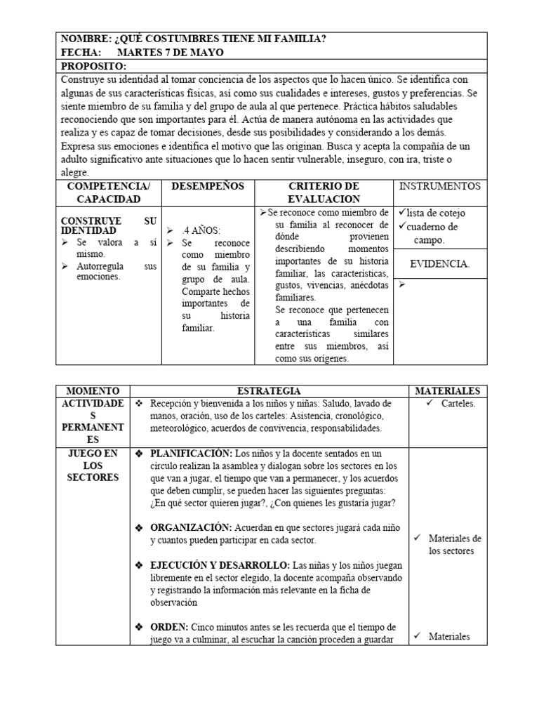 Martes 07 de Mayo Sesion y Taller de Aprendizaje | PDF | Conceptos ... Martes 07 de Mayo Sesion y Taller de Aprendizaje | PDF | Conceptos ...