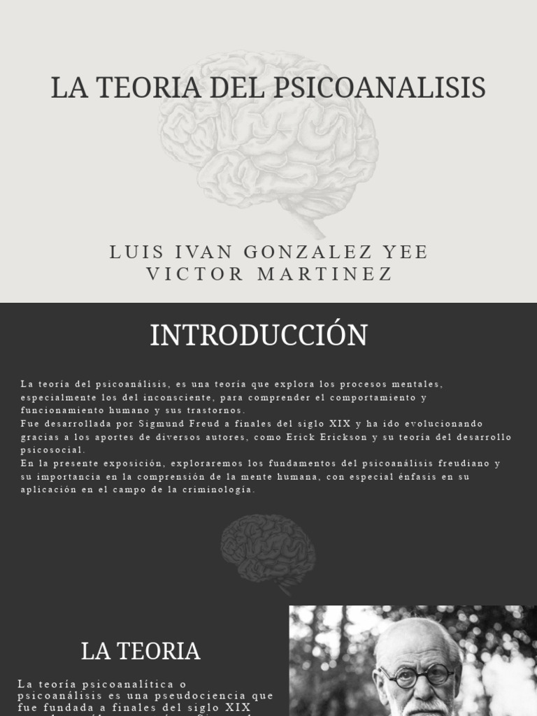 La Teoria Del Psicoanalisis | PDF | Psicoanálisis | Mente inconsciente