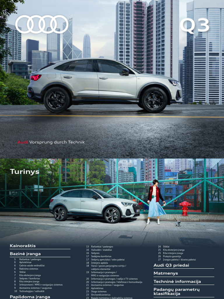 MA Audi Q3 CL LT | PDF