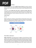 Grade 8 Atomic Structure - Notes... | PDF | Ion | Atoms