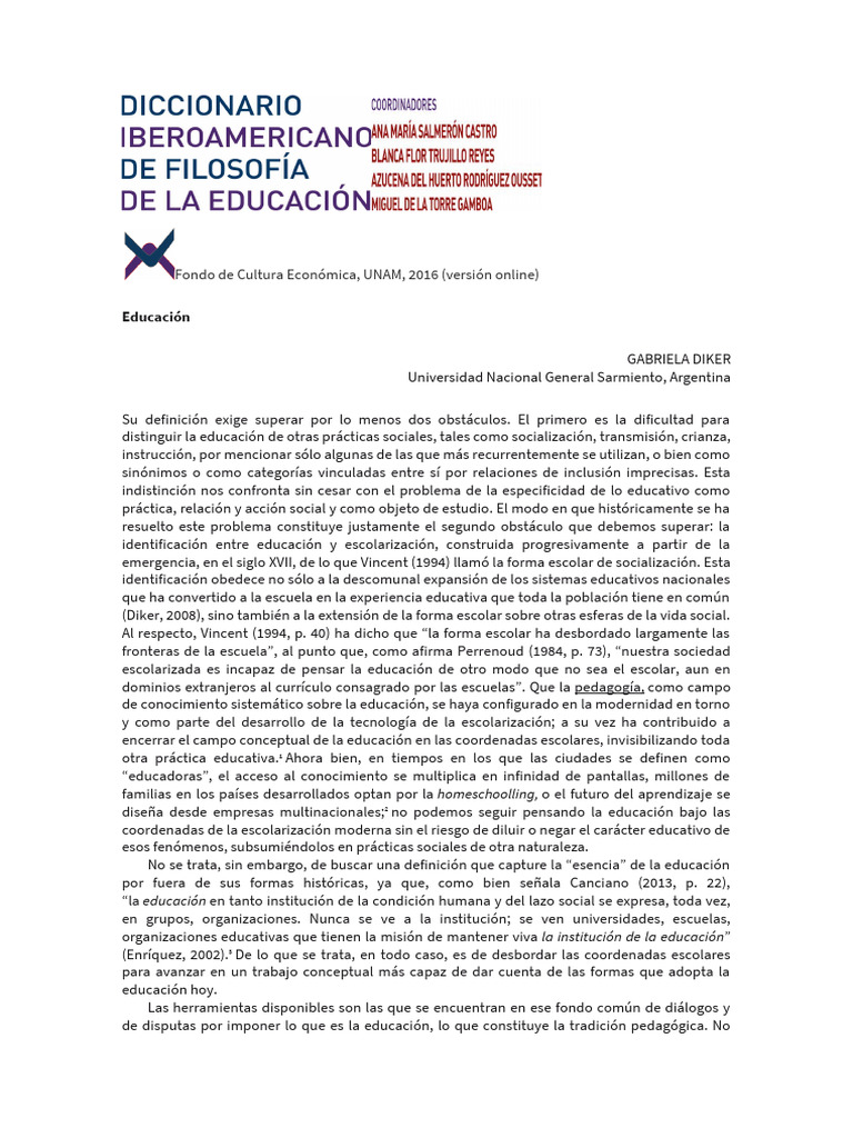 Diker Educación | PDF | Pedagogía | Adultos