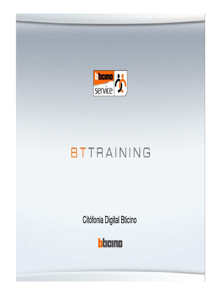 02 Sistema de Citofonia Digital 8 Hilos Bticino (Modo de Compatibilidad ... 02 Sistema de Citofonia Digital 8 Hilos Bticino (Modo de Compatibilidad ...