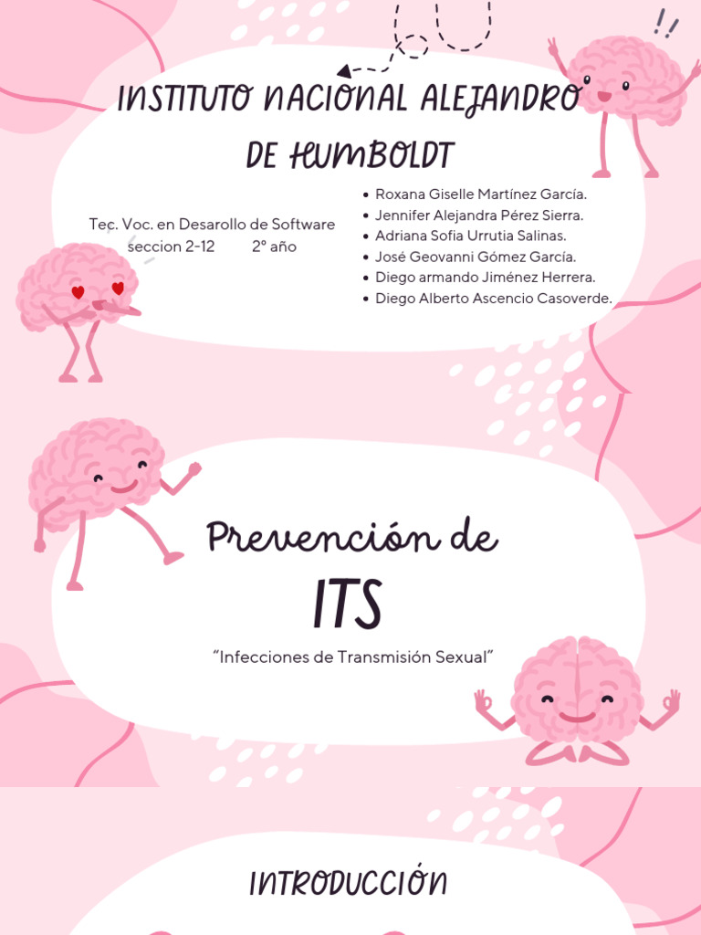 Presentación Salud Mental Ilustrado Rosa | PDF | Infección transmitida ...