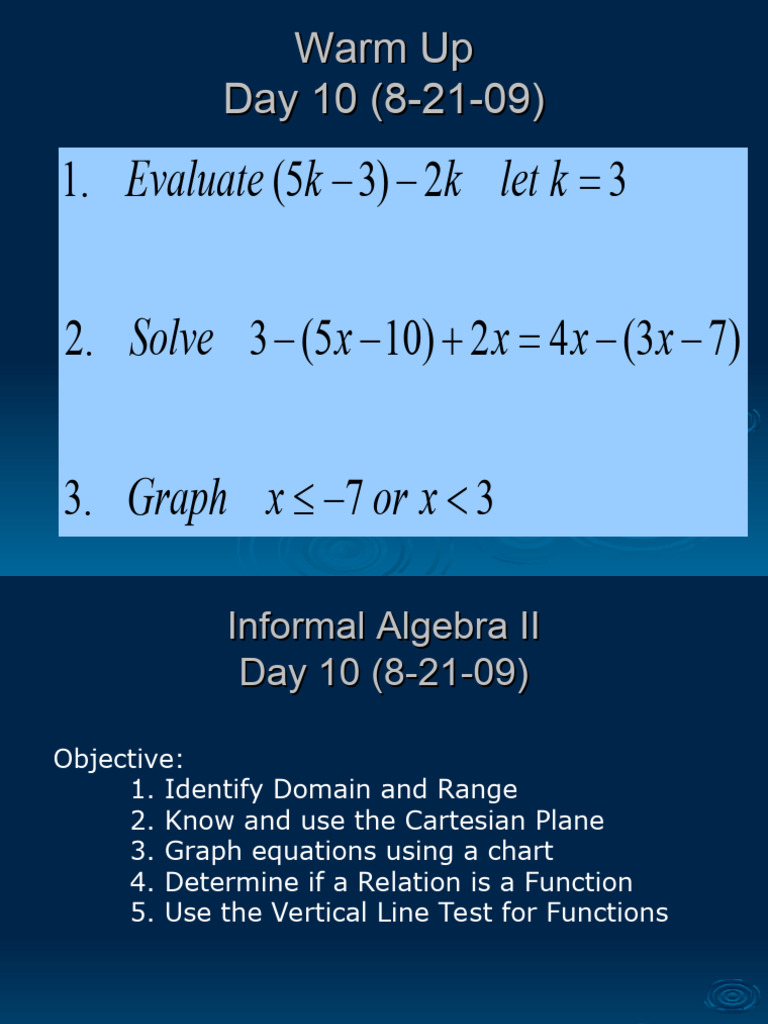 A.7d Powerpoint | PDF | Cartesian Coordinate System | Function ...