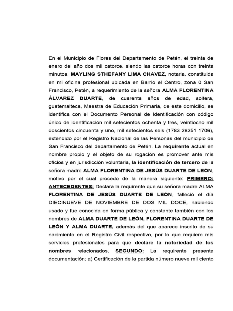 Actas Notariales | PDF | Justicia | Crimen y violencia Actas Notariales | PDF | Justicia | Crimen y violencia
