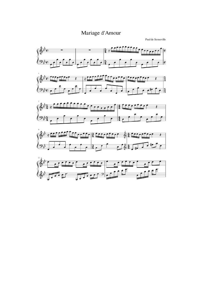 Marriage Damour versão completa | PDF