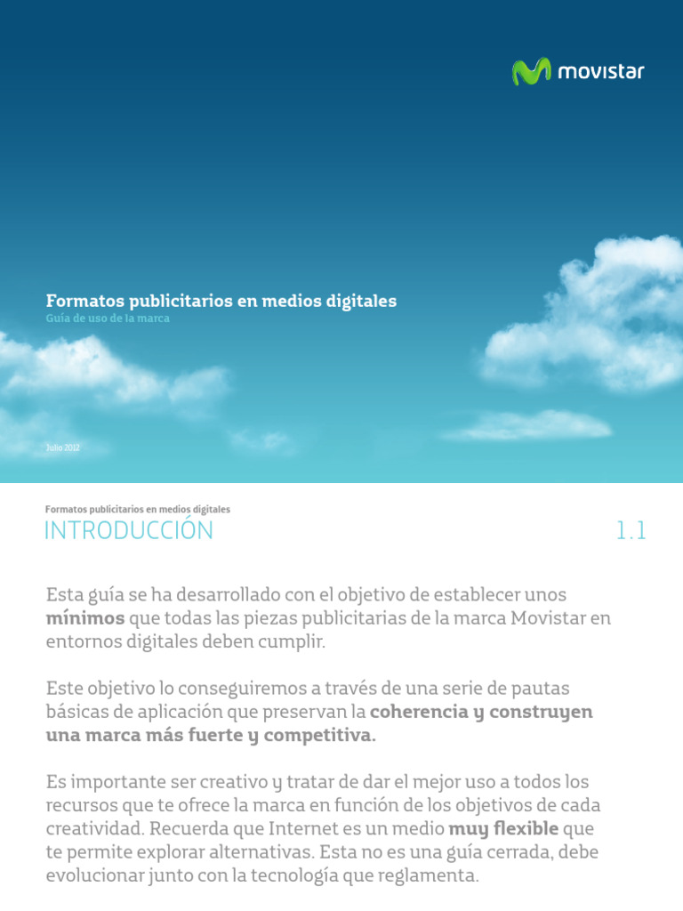 Manual de Marca Movistar | PDF | Píxel | Ventana