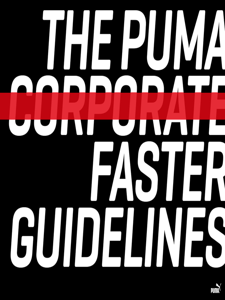 Puma Corporate Brand Guidelines 2024 | PDF | Advertising | Brand