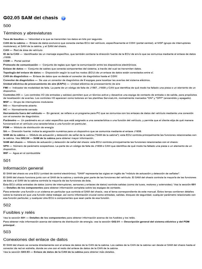 SAM Del Chasis | PDF | Relé | Software