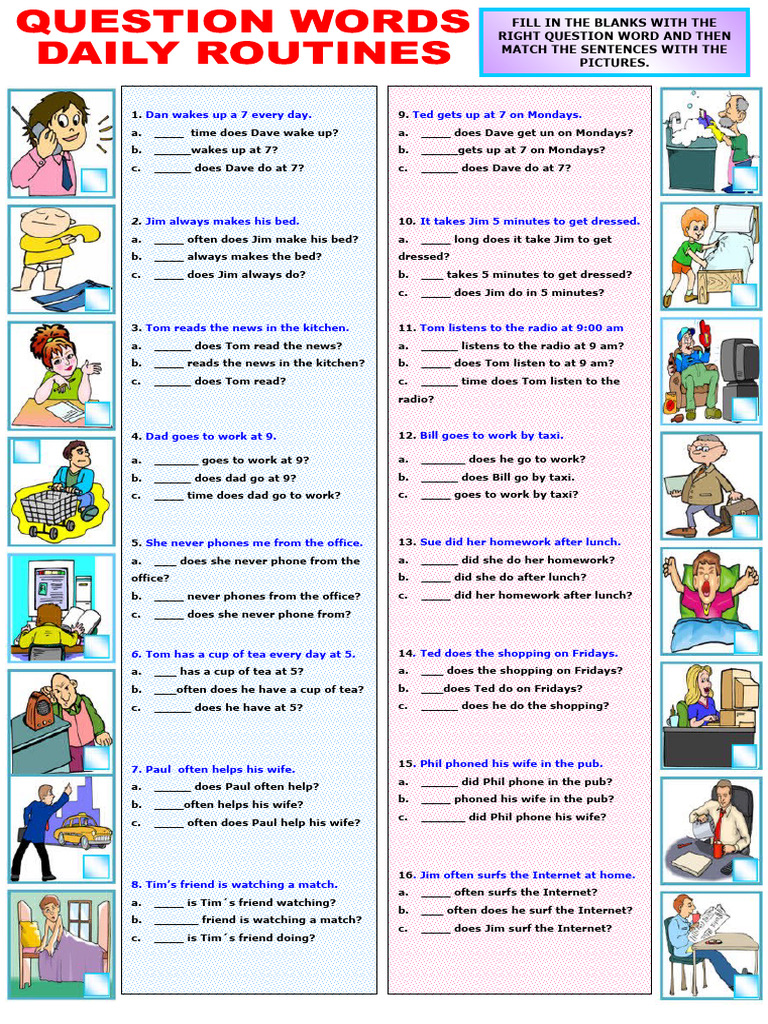 ADULTS 1 Daily Routines | PDF