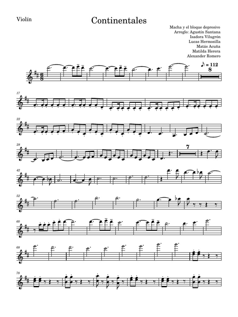 Violín: Macha y el Bloque Depresivo | PDF