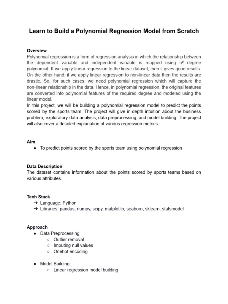 Solution Methodology | PDF | Regression Analysis | Linear Regression