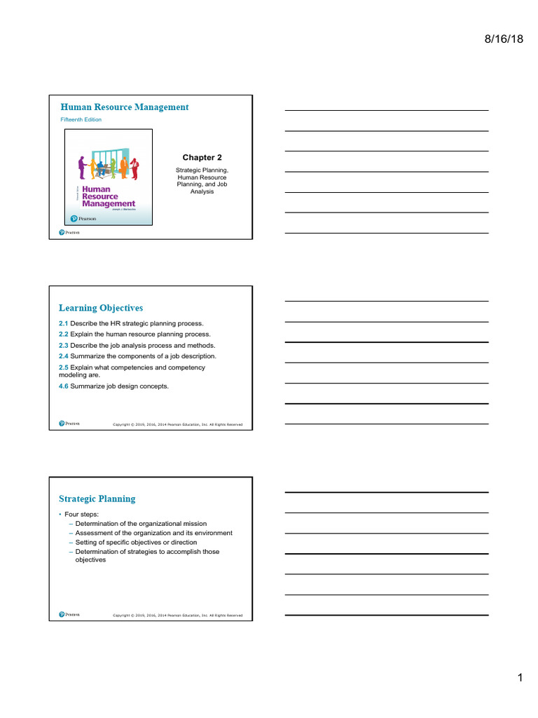 HRM Chapter 2 | PDF | Human Resource Management | Strategic Planning
