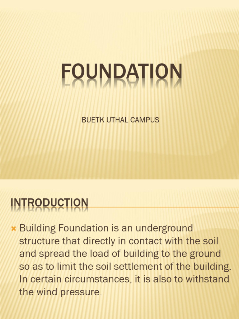 Foundation Engineering | PDF | Deep Foundation | Foundation (Engineering)