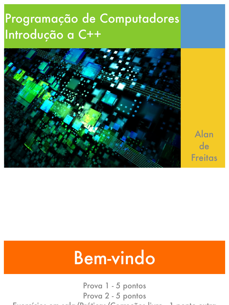 01 Introducao Cplusplus | PDF | C ++ | Algoritmos