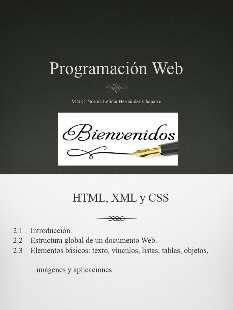 UNIDAD 2 - HTML, XML y CSS - 2 | PDF | Hipervínculo | HTML