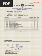 KCSE Certificate Sample and Details | PDF