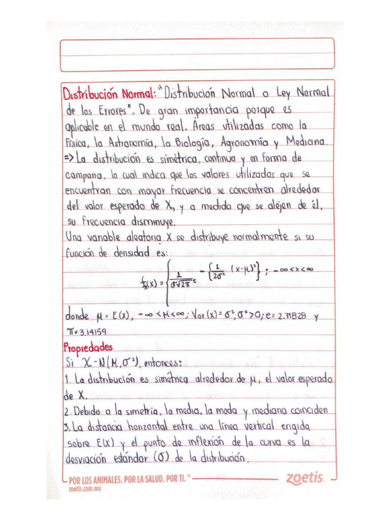 Distribución Normal | PDF