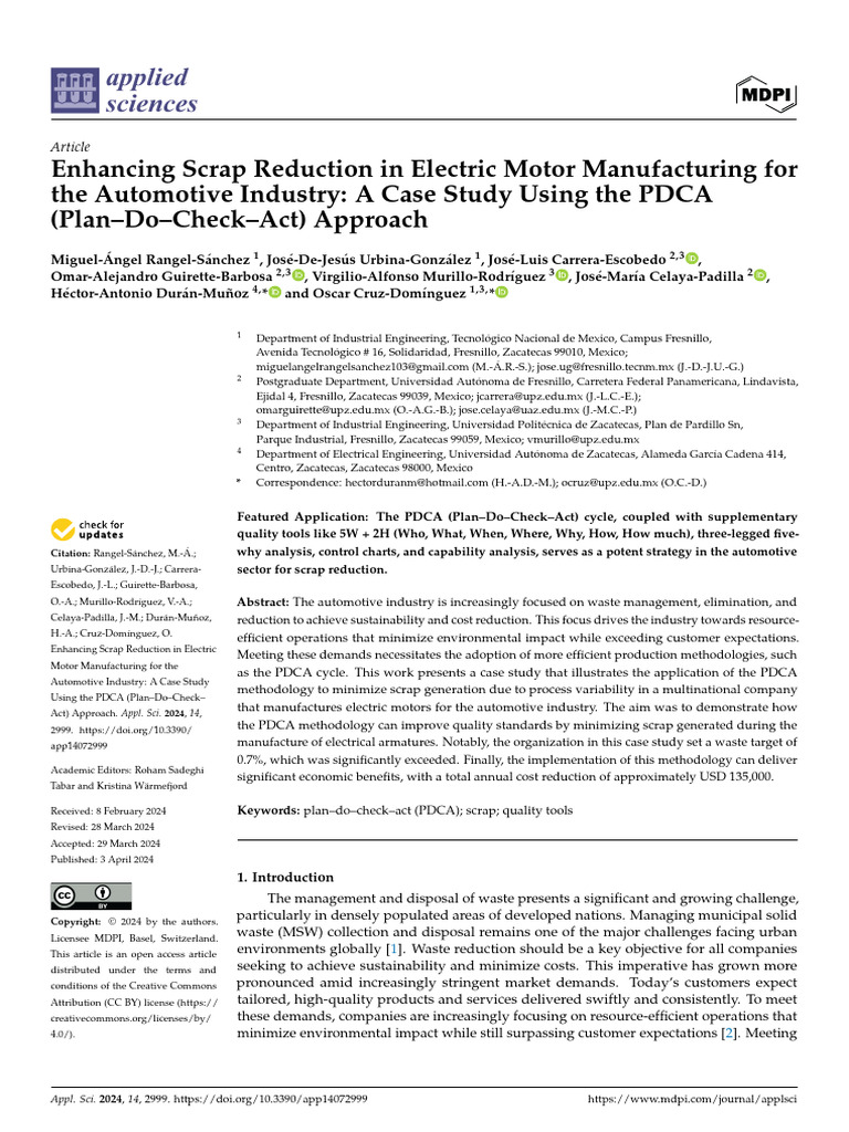 41 - Enhancing Scrap Reduction in Electric Motor Manufacturing For ...