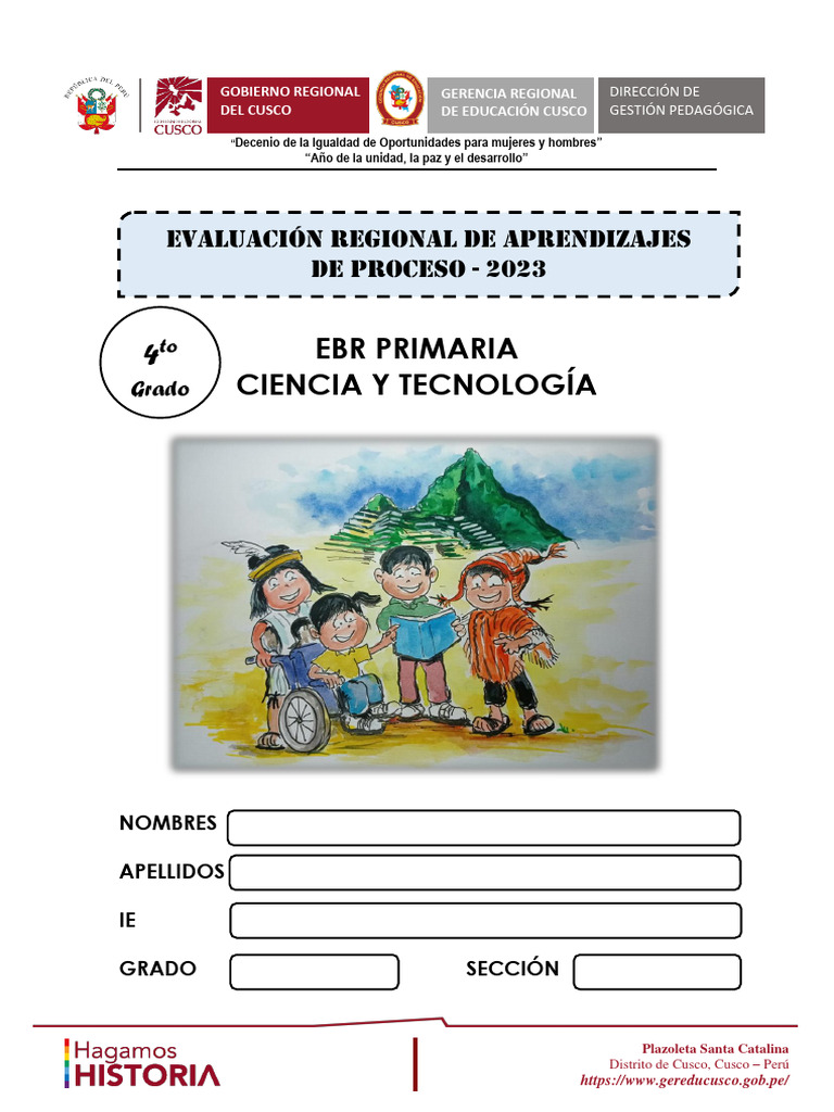Ok PRIMARIA CyT 4 | PDF | Alimentos | Agua