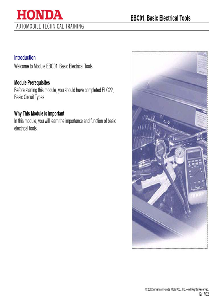 Basic Electrical Tools Download Free Pdf Fuse Electrical