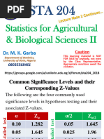 T-Test Sample Problems | PDF | Student's T Test | Statistical Significance