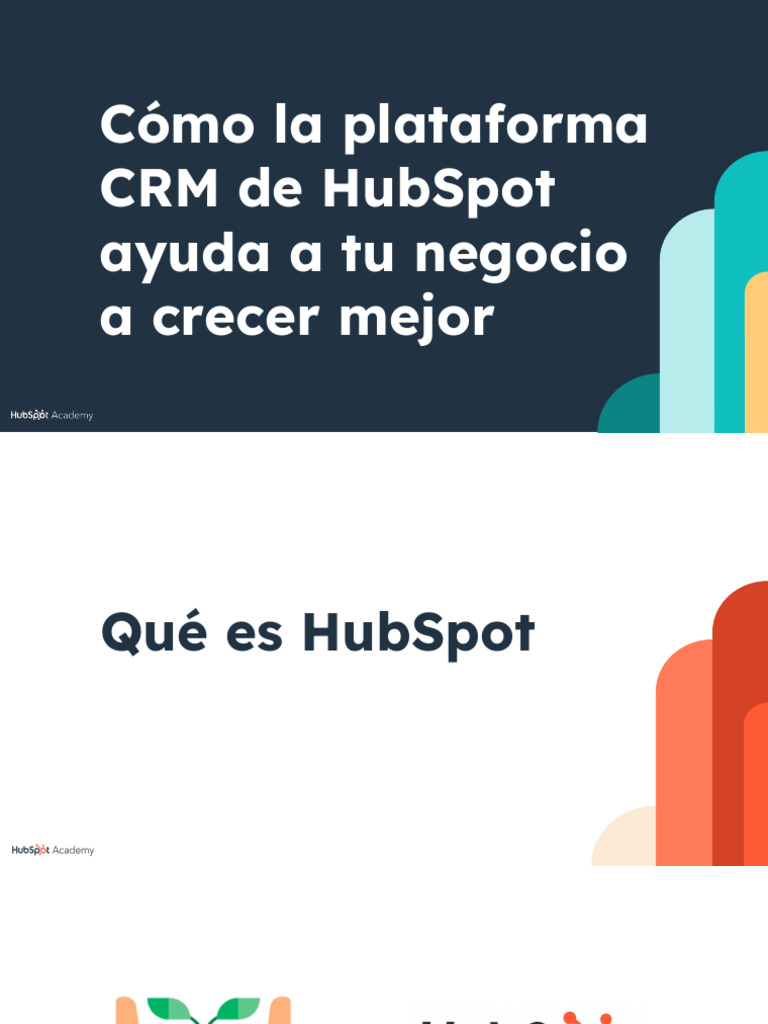 Diapositivas_Cómo la plataforma CRM de HubSpot ayuda a tu negocio a ...