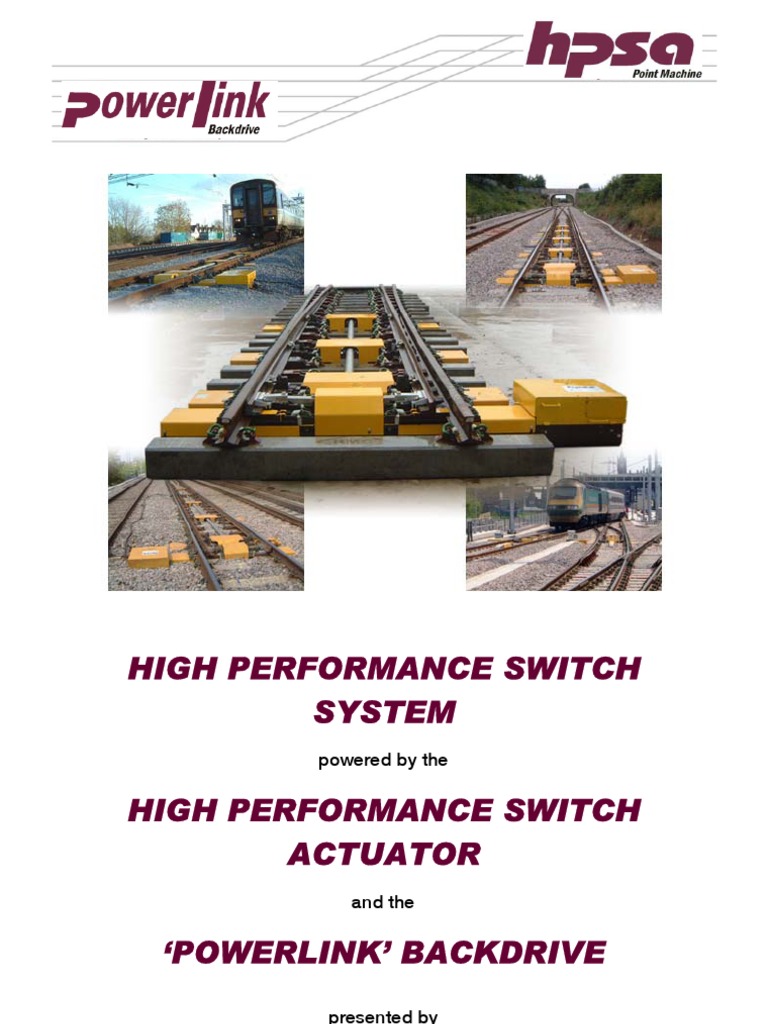 HPSA in Sleeper | PDF | Rail Transport | Electric Motor