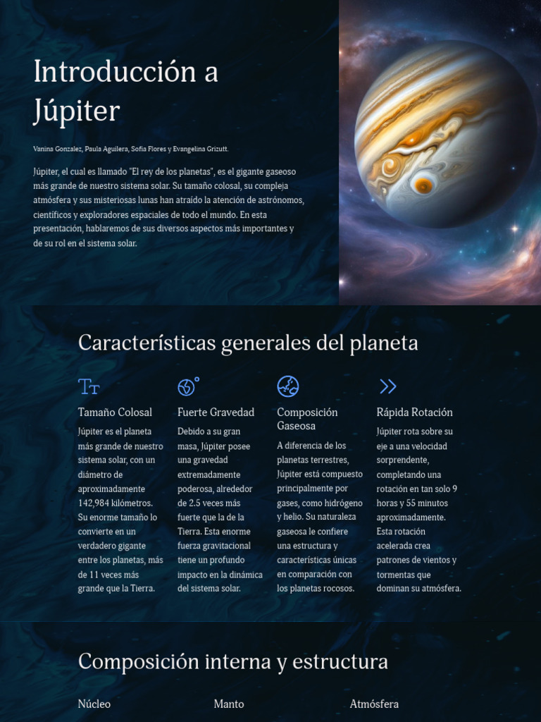 Introduccion A Jupiter | PDF | Júpiter | Europa (luna)